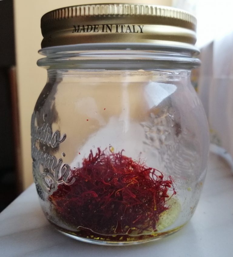 Saffron infused oil – Alleanza Verde – Green Alliance